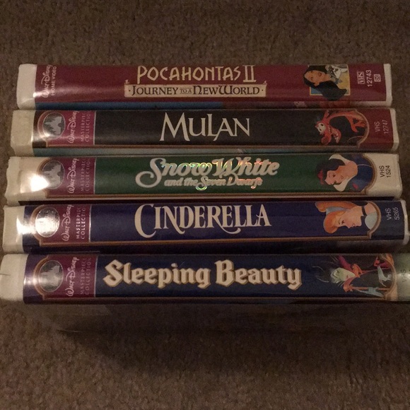 Disney | Other | Princess Collection Vhs Bundle | Poshmark